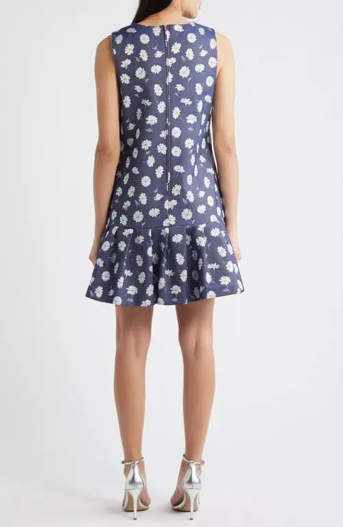 Lilly Pulitzer® Joey Metallic Floral Cotton Blend Dress