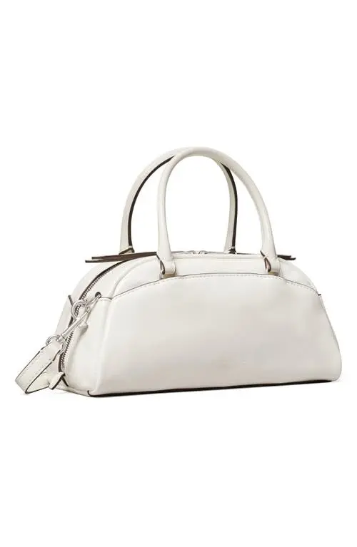 Tory Burch Small Bowler Top Handle Bag - Bianco