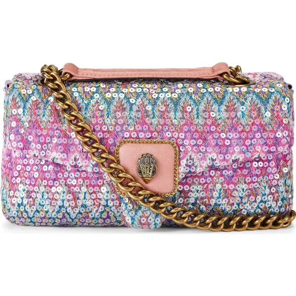Kurt Geiger Pimlico Convertible Crossbody Bag - Pink Multi