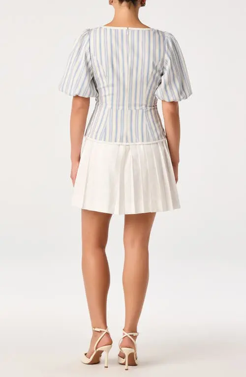 Astr The Label Brigitta Mixed Media Dress
