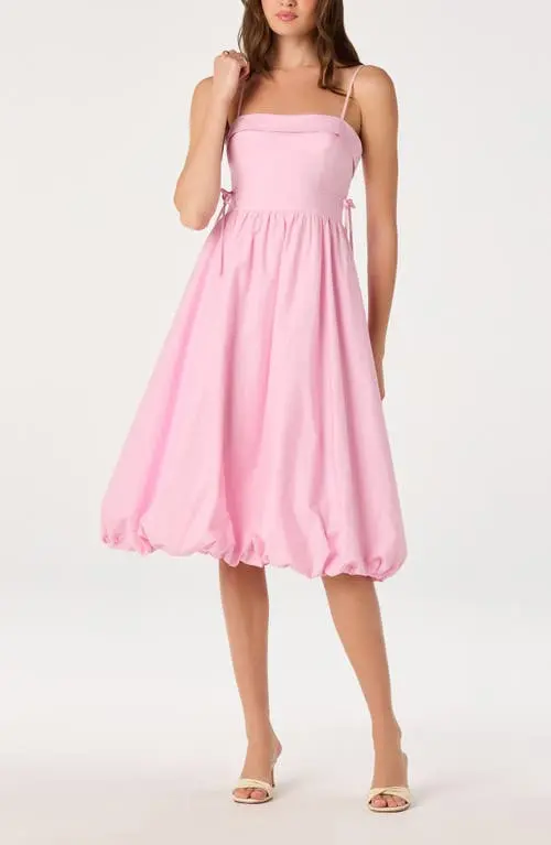 Astr The Label Dahlia Cotton Sundress - Pink