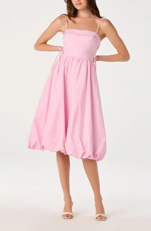 Astr The Label Dahlia Cotton Sundress - Pink