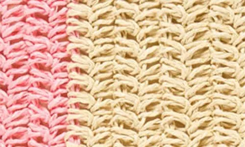 Dolce Vita Astra Raffia Clutch - Multi Pink