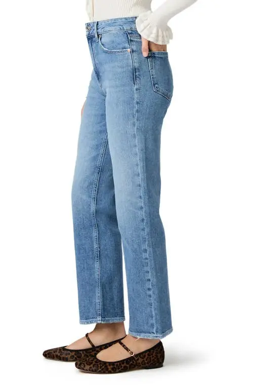 Paige High Waist Ankle Straight Leg Jeans - Heroes