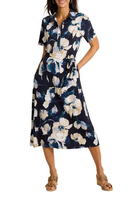 Tommy Bahama Upf 30+ Shirtdress With Belt - Coastline