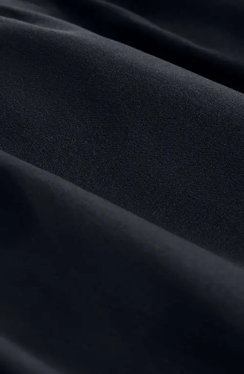 Bugatchi Quinn Colorblock Swim Trunks - Black