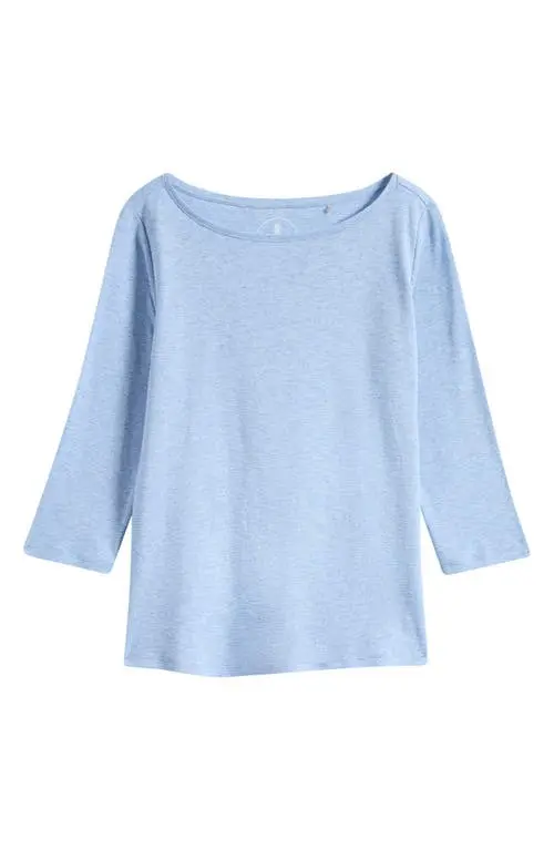Tommy Bahama Ashby Slub Top - Light Sky Heather