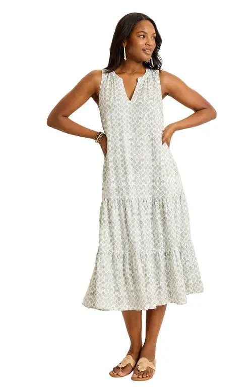Tommy Bahama Coastal Sands Linen-blend Sundress