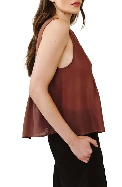 Bella Dahl Pintuck Sleeveless Top