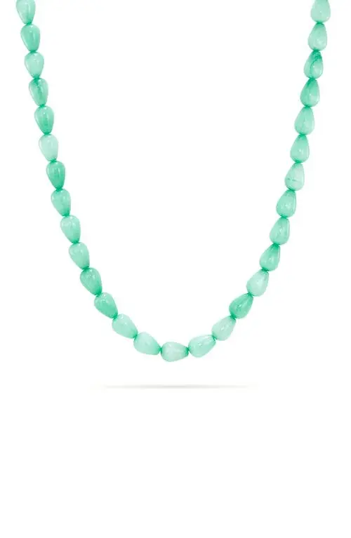 DEAN DAVIDSON Samui Beaded Necklace - Banyan Green