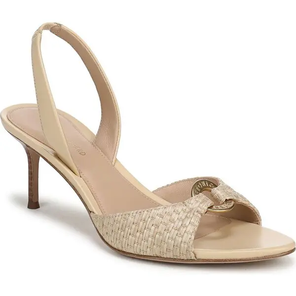 Veronica Beard Tia Slingback Sandal - Natural