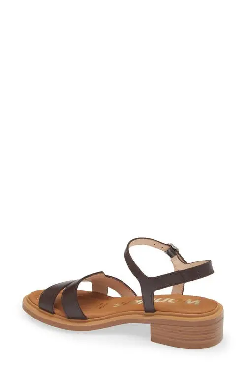 WONDERS Ankle Strap Slide Sandal - Tokat Testa