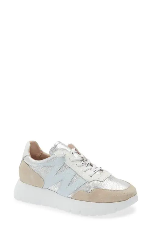 WONDERS Platform Sneaker - Plata/aura