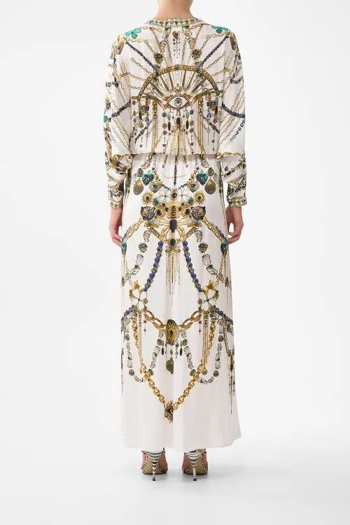 Camilla Twist Front Batwing Dress - Chain Gang