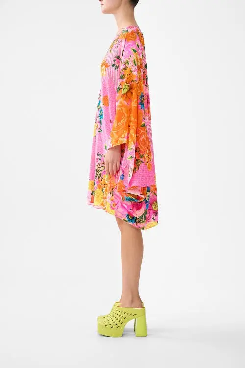 Camilla T-shape Short Kaftan