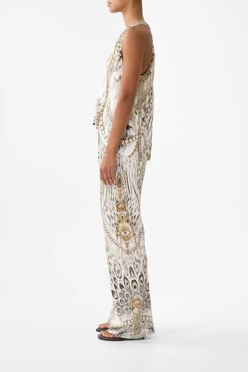 Camilla Bias Cut Drawstring Pant