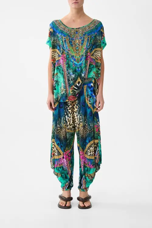 Camilla Jersey Drape Pant With Pocket - Animal Alchemy