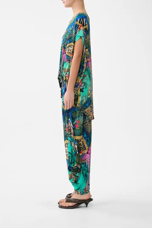 Camilla Jersey Drape Pant With Pocket