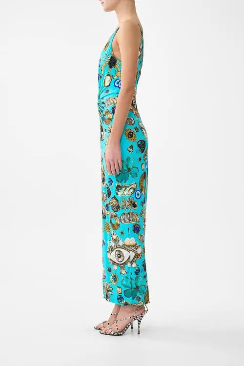 Camilla Strappy Dress With Twist Front
