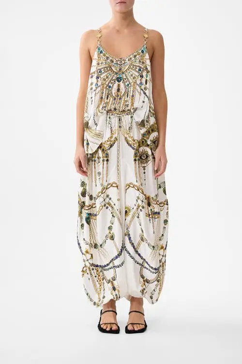 Camilla T-back Shoestring Top - Chain Gang