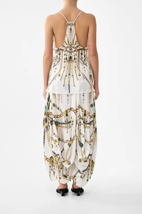 Camilla T-back Shoestring Top