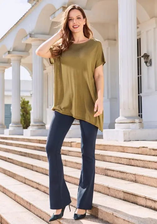 Betabrand Asymmetrical Boatneck Sweater