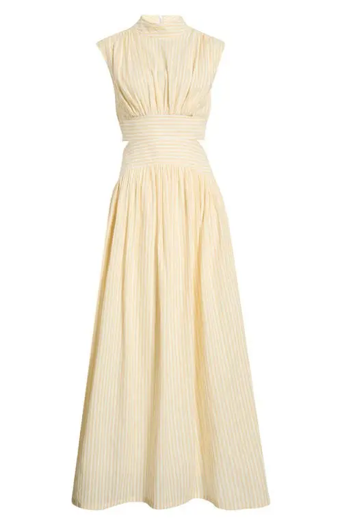 Parker The Julianne Stripe Cotton Maxi Dress
