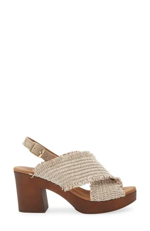 Cordani Wendy2 Raffia Slingback Sandal