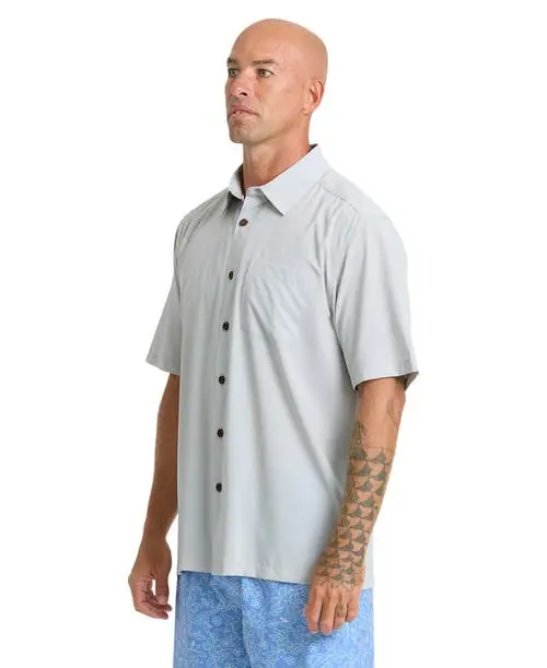 QUIKSILVER WATERMAN Chaser Wm Ss Short Sleeve Shirt - High Rise
