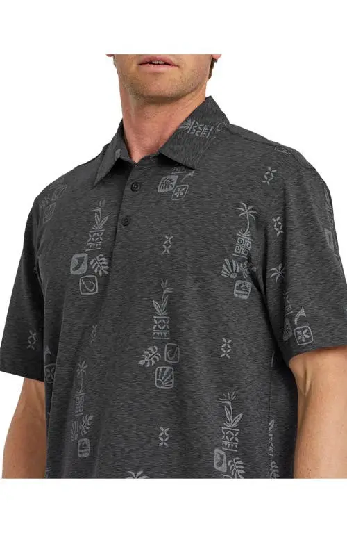 Quiksilver Mystic Fin Short Sleeve Shirt - Phantom