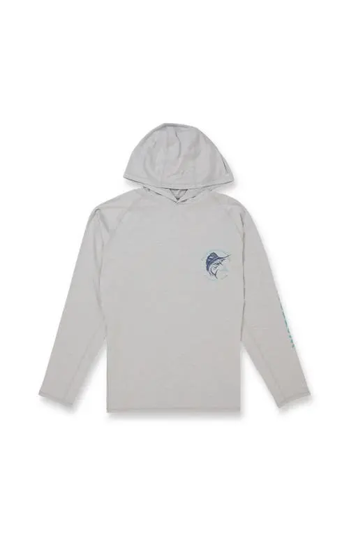 QUIKSILVER WATERMAN Marley Hoody Long Sleeve Upf Shirt