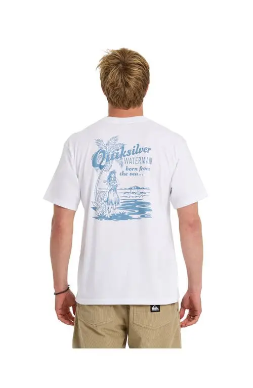 QUIKSILVER WATERMAN Lady Ukulele Qmt0 Short Sleeve Shirt