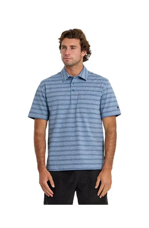 QUIKSILVER WATERMAN Shank Upf 50 Polo Short Sleeve Shirt