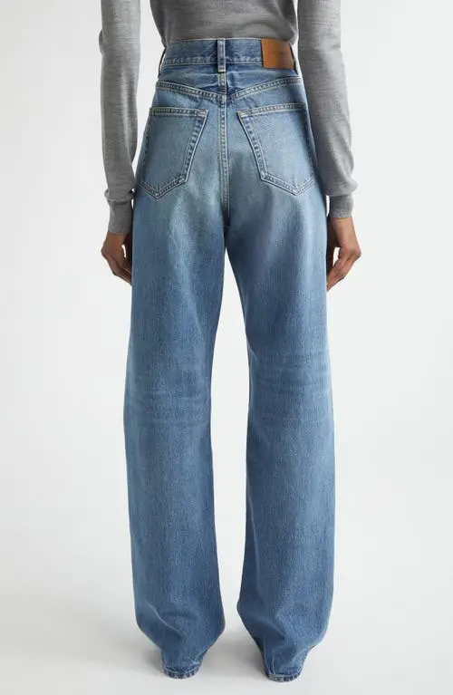 Saint Laurent V-waist Baggy Jeans