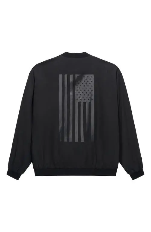 RtA Leonard Flag Graphic Bomber Jacket