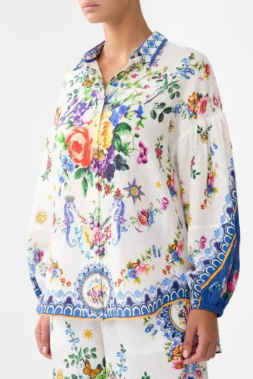 Camilla Balloon Sleeve Blouse