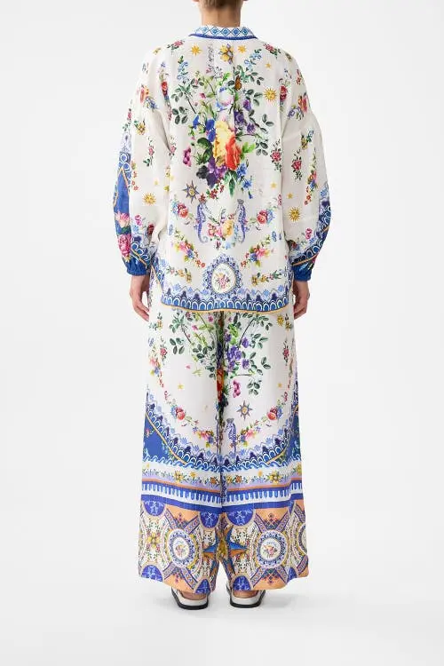 Camilla Balloon Sleeve Blouse