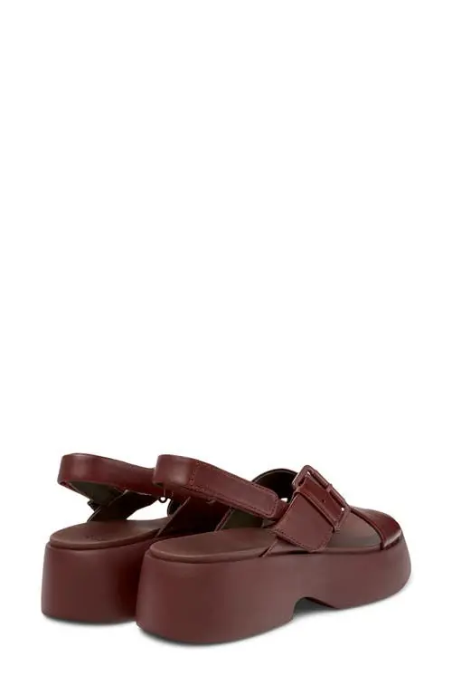 Camper Tasha Crisscross Platform Sandal