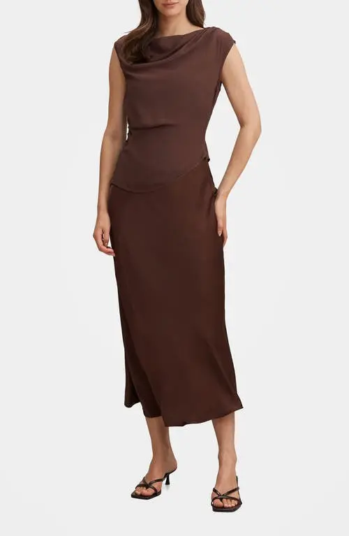 EVER NEW Aurora 2-piece Maxi Dress - Chocolate