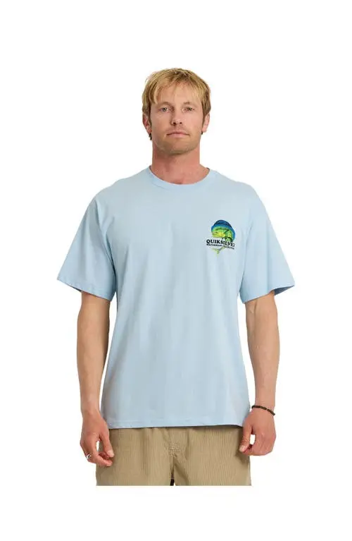 Quiksilver Big Bull Qmt0 Short Sleeve Shirt - Skyway