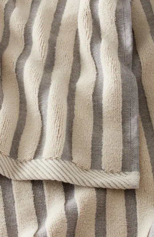 Nordstrom Mixed Stripe 6-piece Cotton Towel Set - Beige Oatmeal Multi