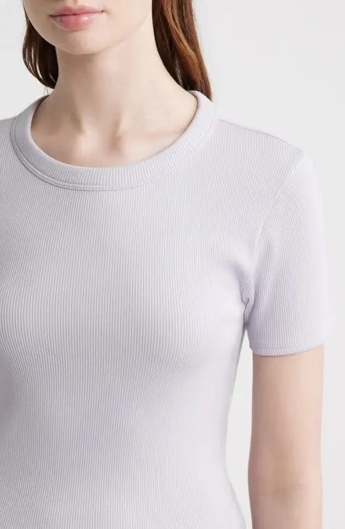 Rag & Bone Essential Ribbed T-shirt - Lavender Mist
