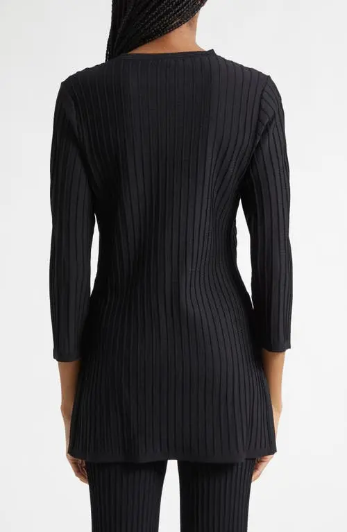 Max Mara Pure Aderire Rib Tunic Top