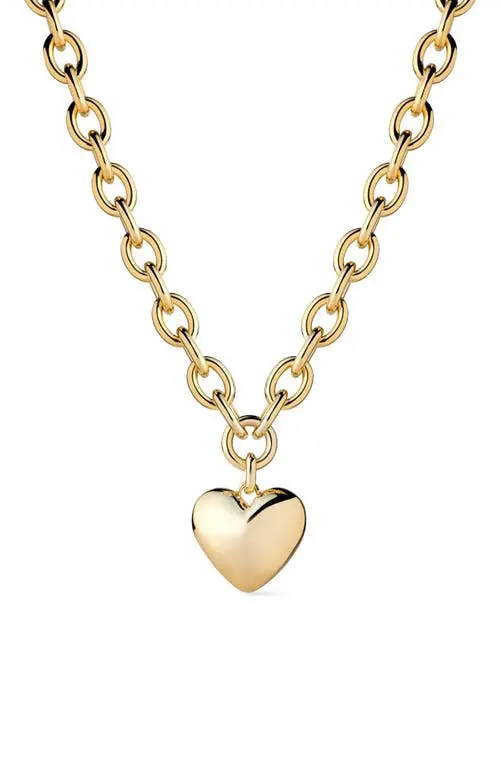 ANA LUISA Heart Pendant Necklace - Gold