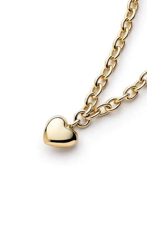 ANA LUISA Heart Pendant Necklace - Gold