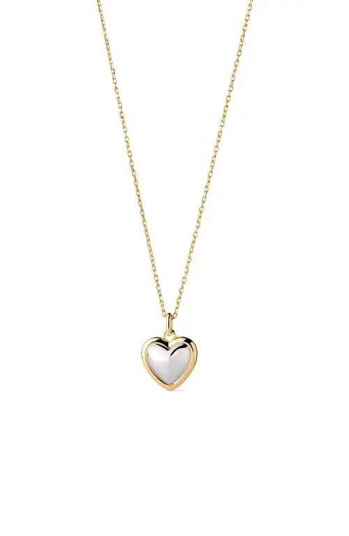 ANA LUISA Heart Pendant Necklace - Gold/silver