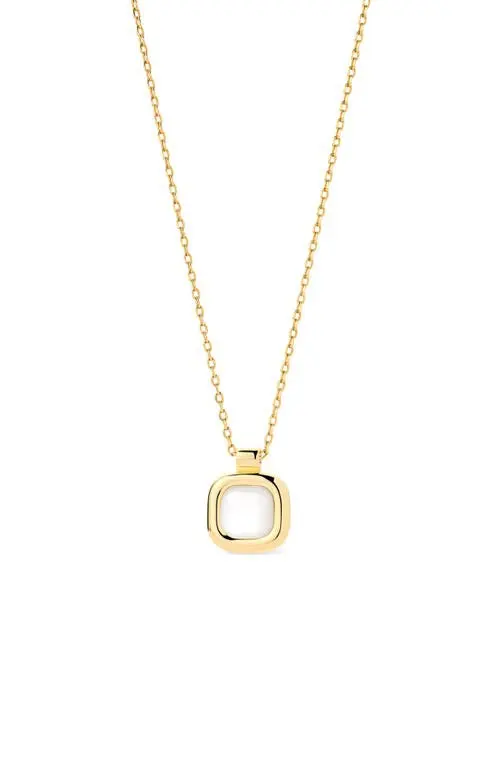 ANA LUISA Clara Pendant Necklace - Gold/white