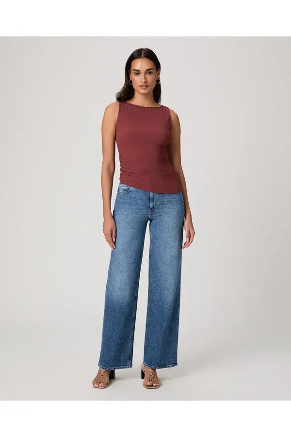 Paige Sasha 32 Wide Leg Jean - Denim