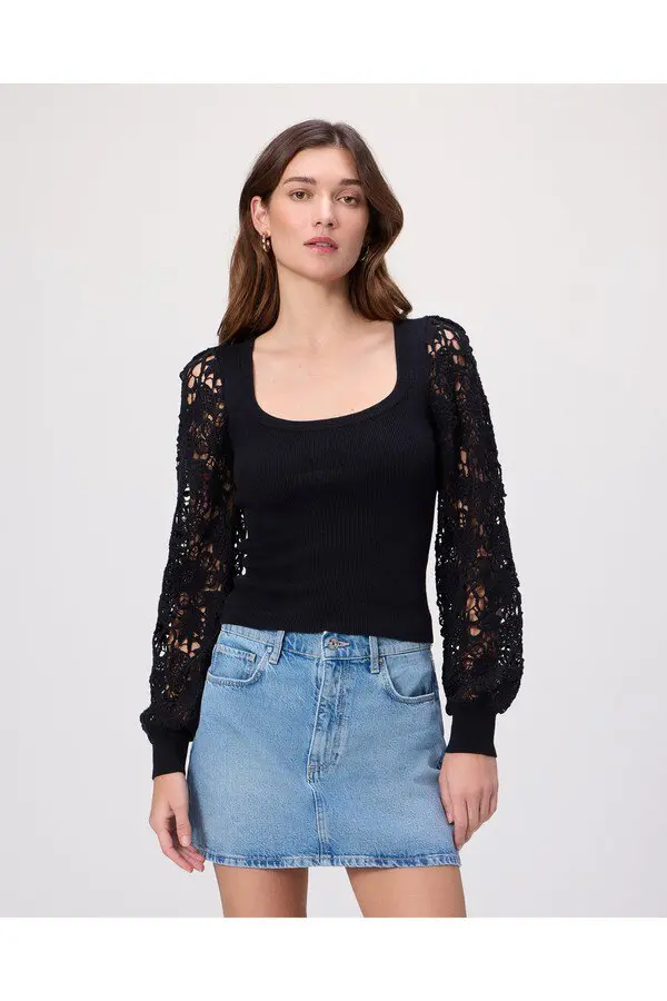 Paige Maya Top - Black