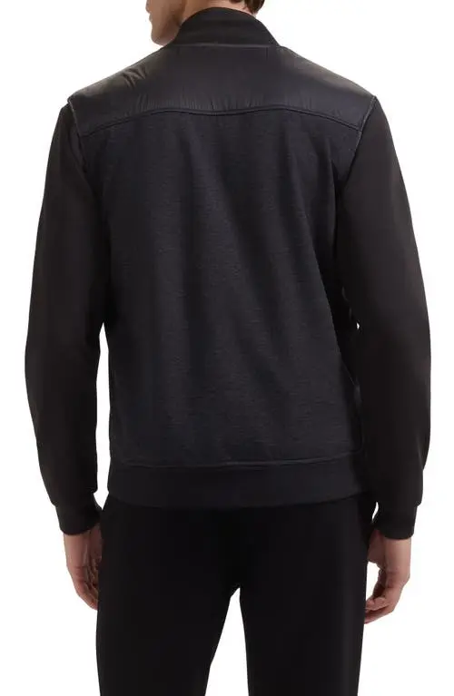 Bugatchi Soft Touch Knit Vest - Black